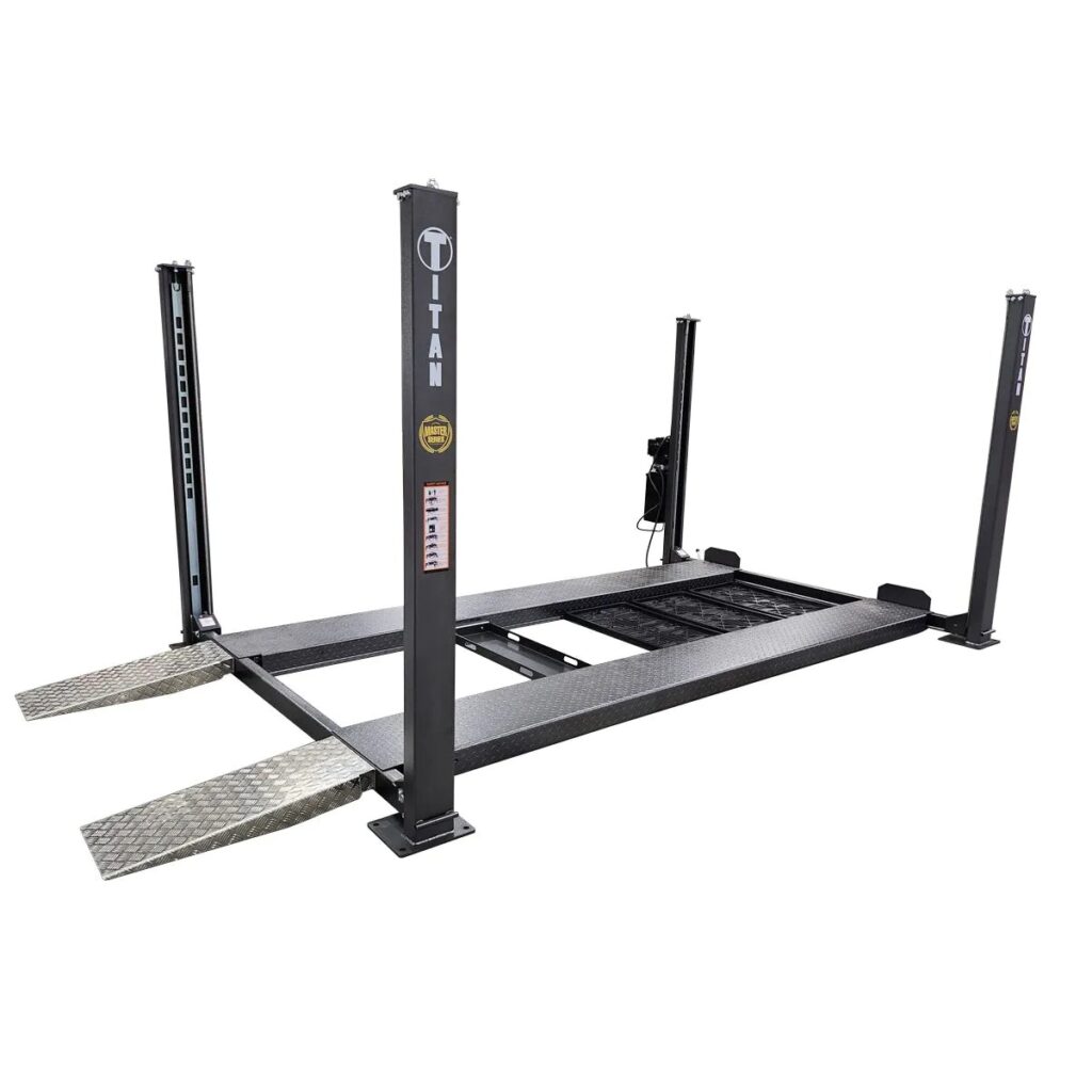 Titan Lifts MASTER Series SDPL-8KMS Four Post Lift - AXlift
